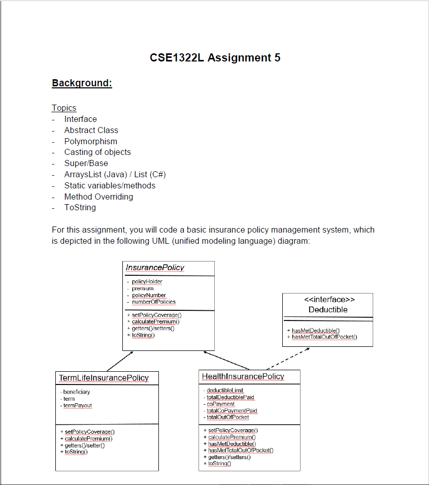 Solved Needed in C# ONLY please. For this assignment, you | Chegg.com
