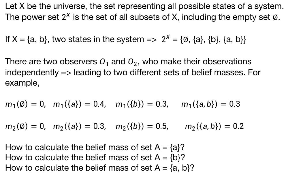 Solved Let X be the universe, the set representing all | Chegg.com