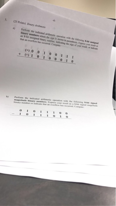 Solved Perform the indicated arithmetic operation with the | Chegg.com