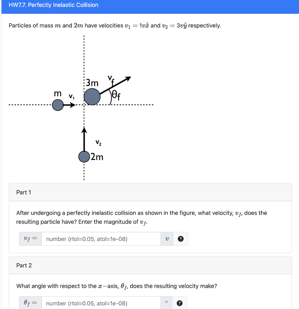 Solved After undergoing a perfectly inelastic collision as | Chegg.com