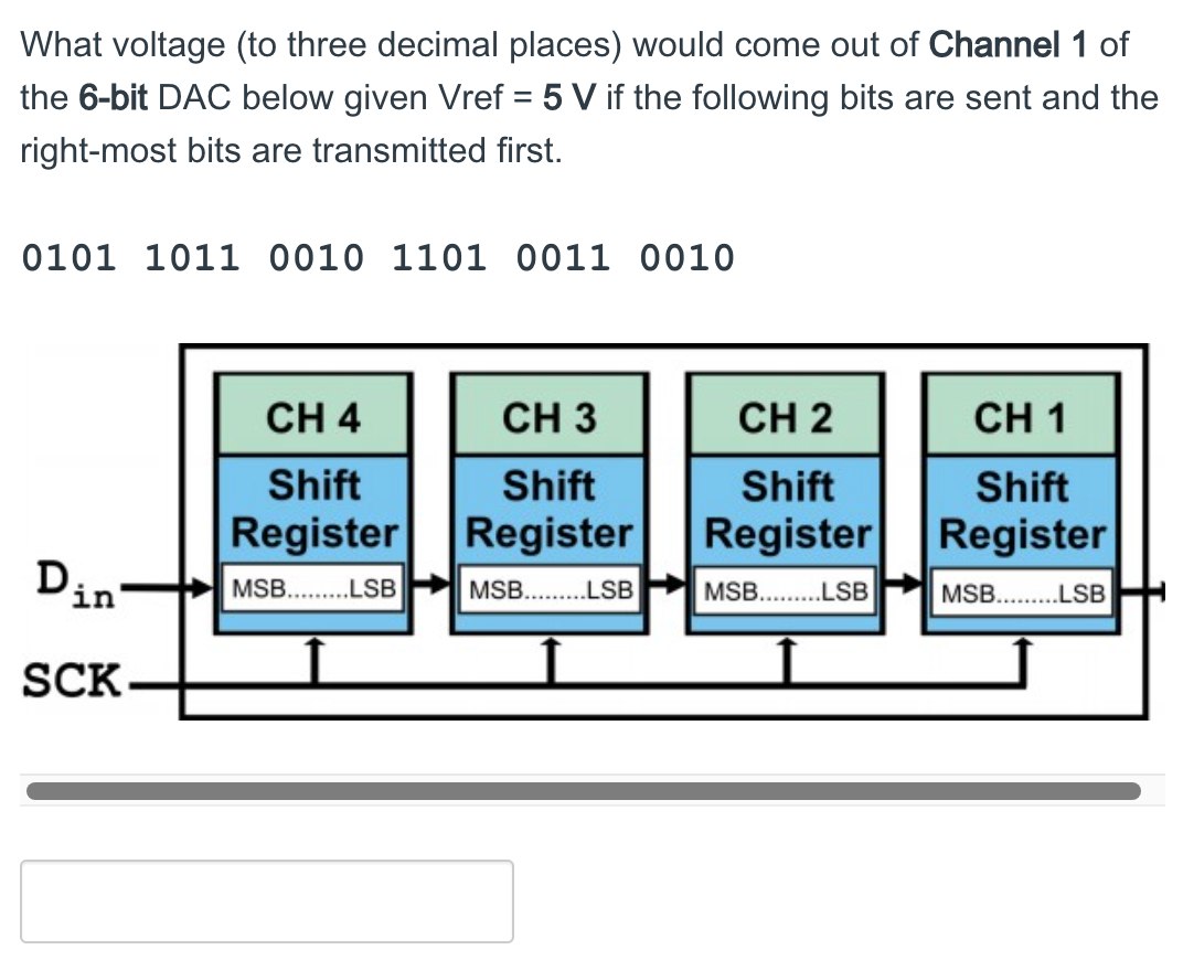 Solved What voltage (to three decimal places) would come out | Chegg.com