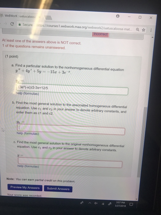 Solved WeBWork: uatuscaloos C Secure https://courses 1 | Chegg.com