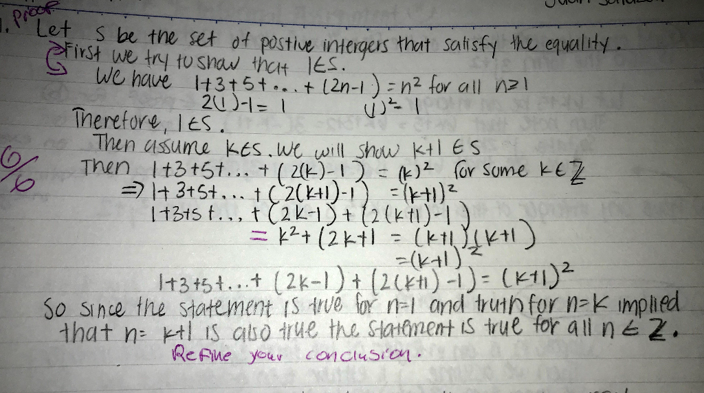 Solved Write a formal proof by induction to prove the | Chegg.com