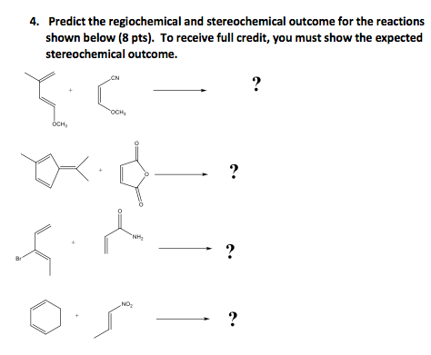 Solved Predict the regiochemical and stereochemical outcome | Chegg.com