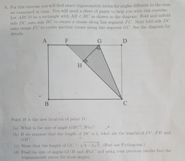 Solved 6. For this exercise you will find exact | Chegg.com