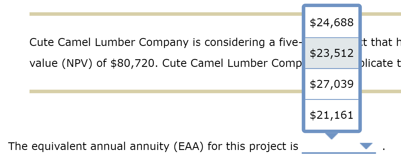 Solved 3. Equivalent annual annuities Another method to deal | Chegg.com