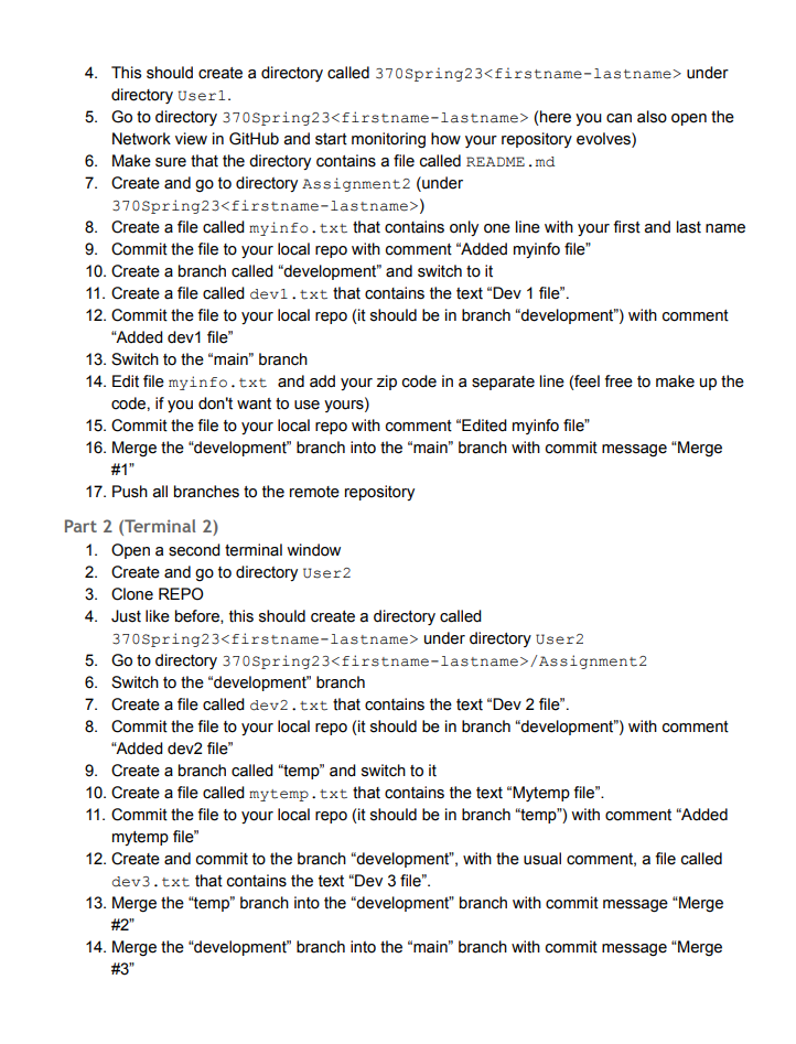 Solved Assignment 2 Git Usage In This Assignment You Will
