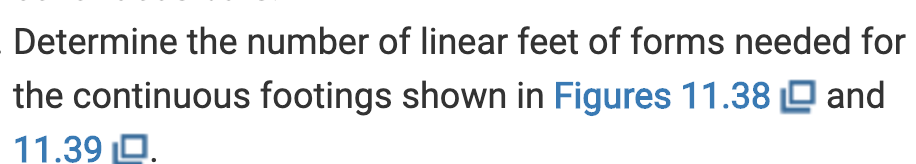 Solved Determine the number of linear foot of forms needed | Chegg.com