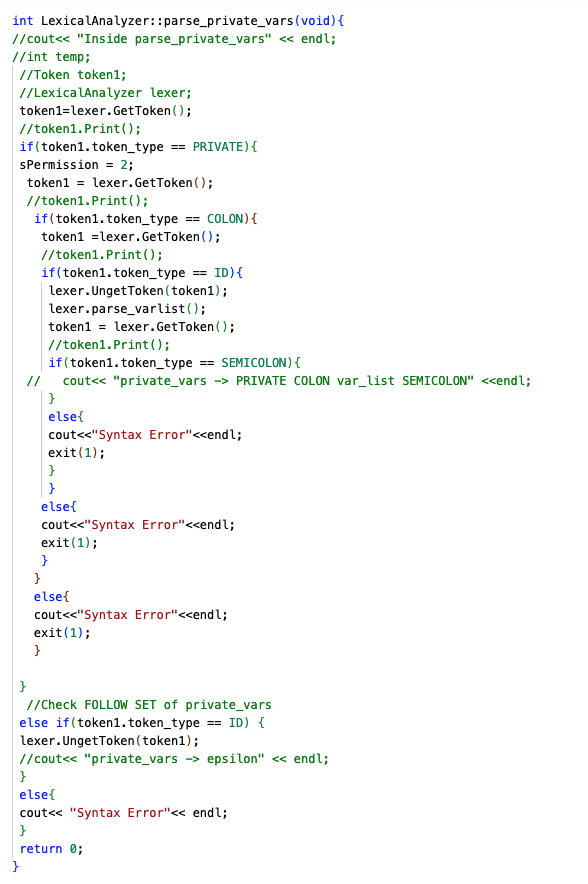Solved This is based on a lexical analyzer. Please help | Chegg.com