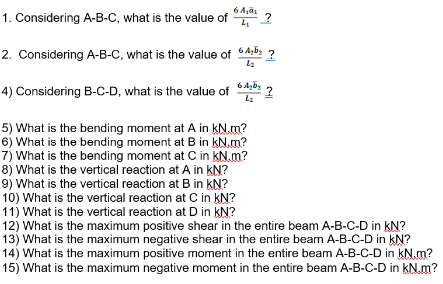 Solved 100 kN w= 40kN/m с 5т А Зm D 8т Ов 10т 1. | Chegg.com