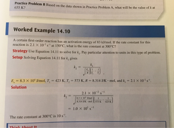Solved Practice Problem B Based on the data shown in | Chegg.com
