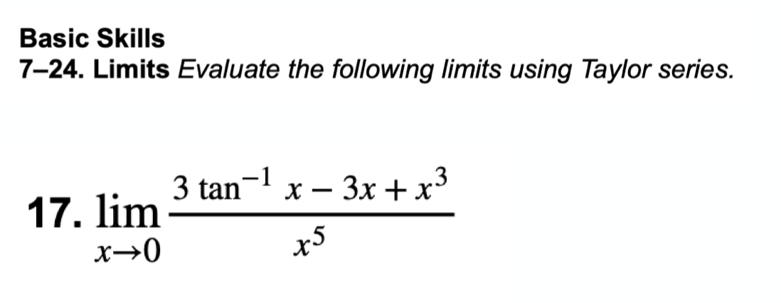 Solved Evaluate the following limits using Taylor | Chegg.com Solved Evaluate the following limits using Taylor | Chegg.com