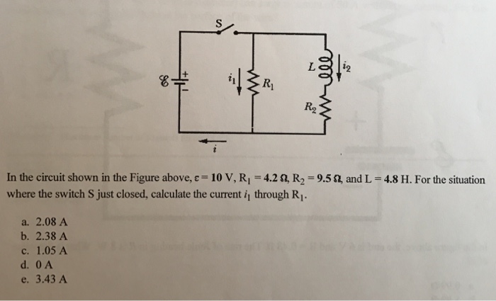 Solved In the circuit shown in the Figure above, epsilon = | Chegg.com