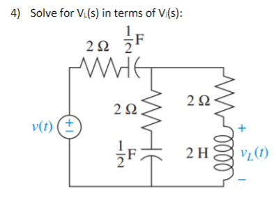 Solved 1) For the following circuit, R1=1k ohm, R2= 1k ohm, | Chegg.com