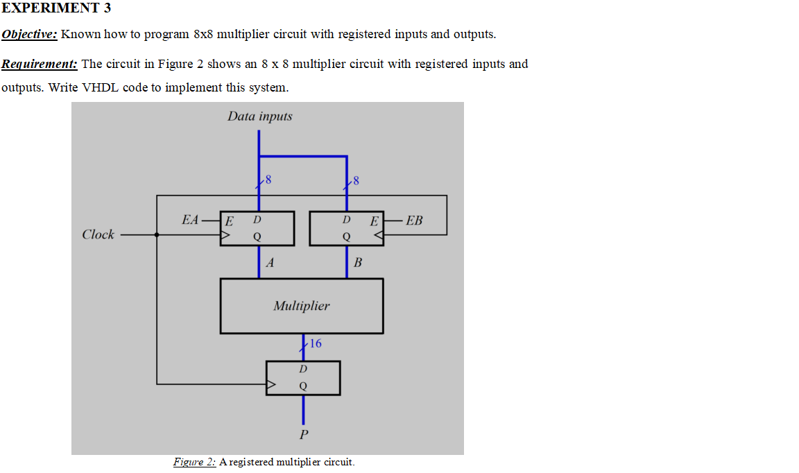 Solved EXPERIMENT 3 Objective: Known how to program 8x8 | Chegg.com