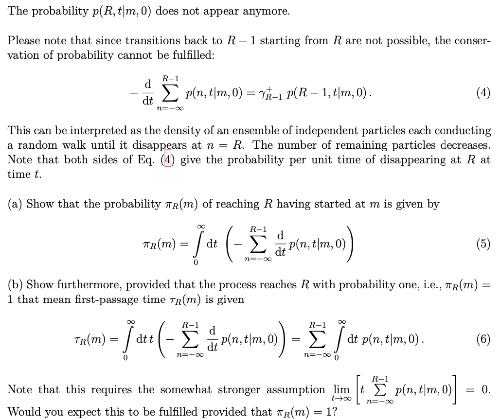 In The Following We Consider A One Dimensional