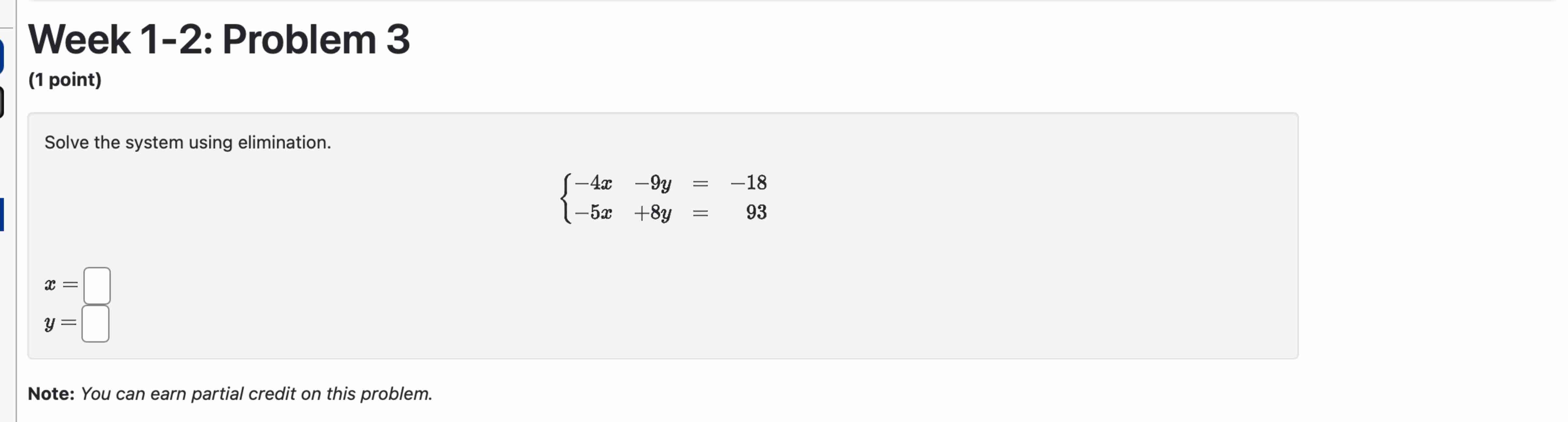 Solved Solve the system using | Chegg.com