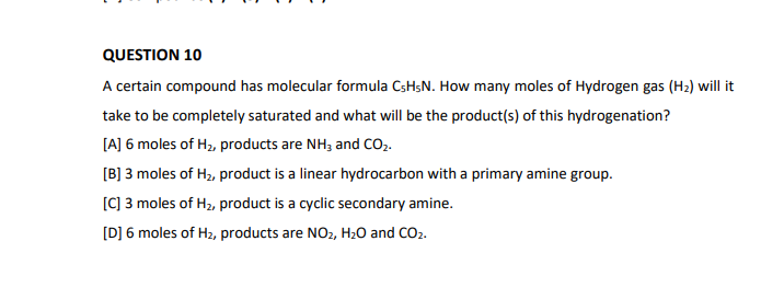 Solved A certain compound has molecular formula C5H5N. how | Chegg.com