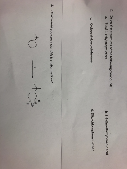 Solved 2. Draw the structures of the following compounds a. | Chegg.com