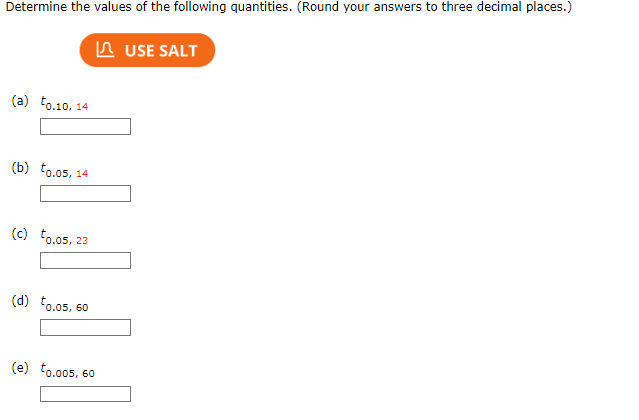 Solved Determine the values of the following quantities. | Chegg.com