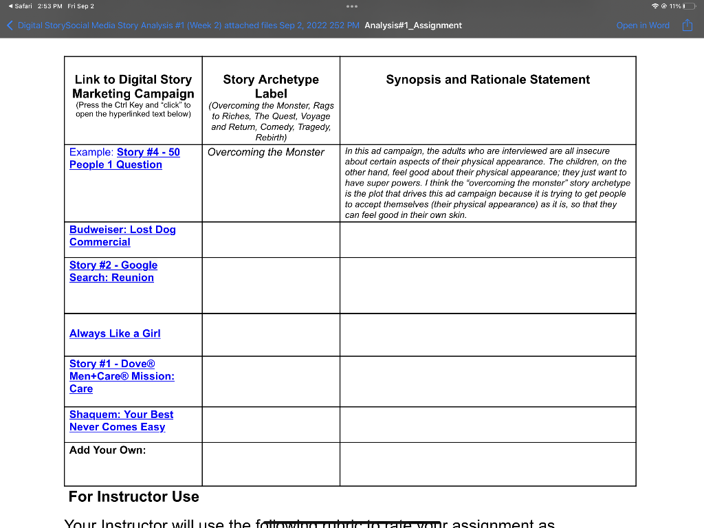 Solved For Instructor Use | Chegg.com