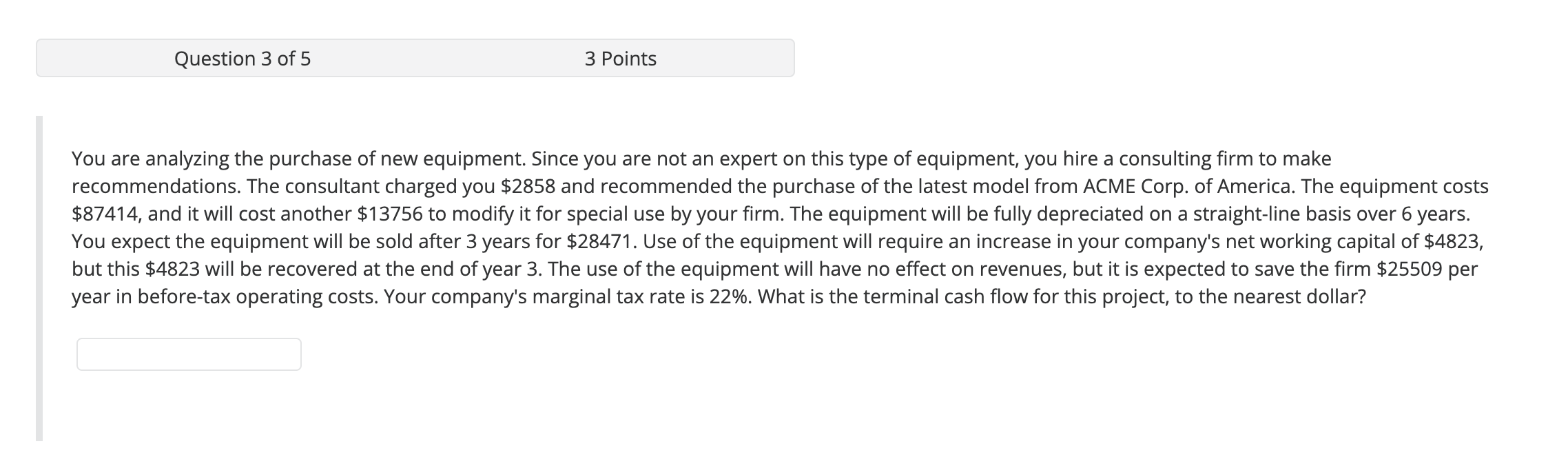 Solved You are analyzing the purchase of new equipment. | Chegg.com