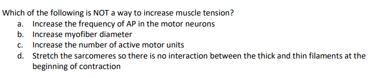 Solved Which of the following is NOT a way to increase | Chegg.com