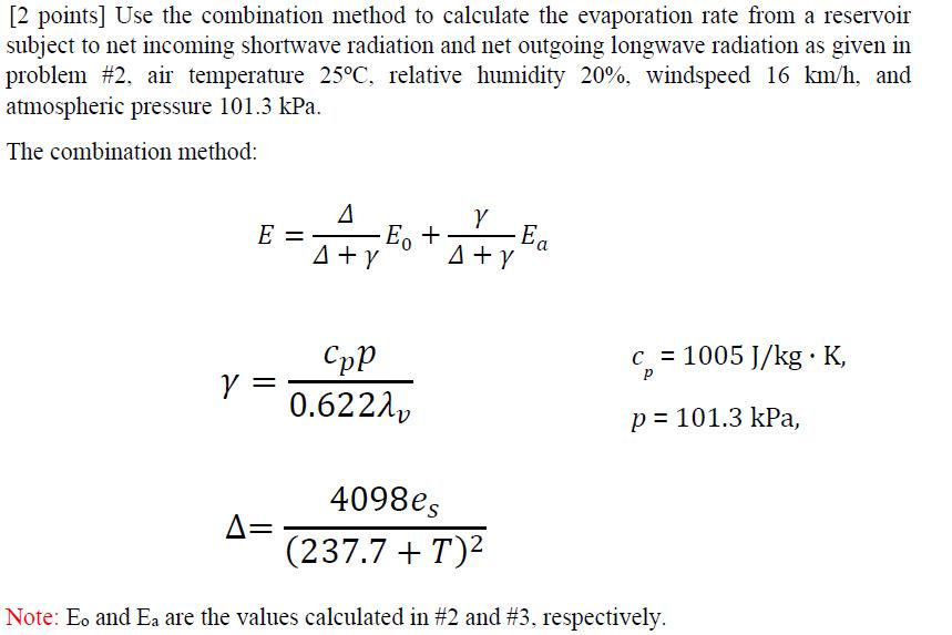 Solved [2 points] Use the combination method to calculate | Chegg.com