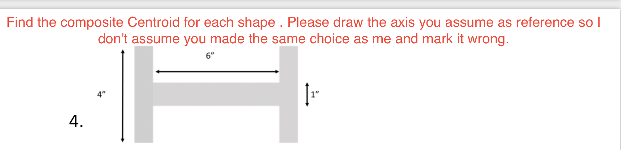 Solved Find the composite Centroid for each shape . Please | Chegg.com