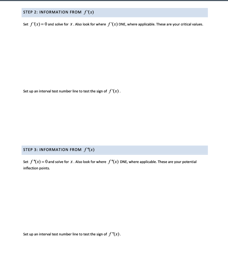 Solved f (x) = 3x3 - - X FUNCTION ANALYSIS WORKSHEET | Chegg.com