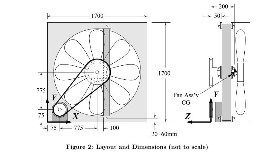 Fan Support Box Bracket Mounting Pin Fan 머 Vertical | Chegg.com