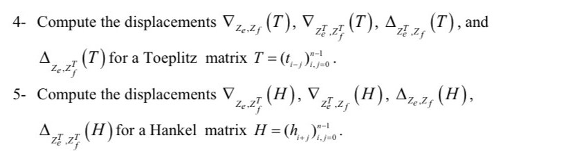 A 4- Compute the displacements Vze.2; (T), V, (T), V | Chegg.com