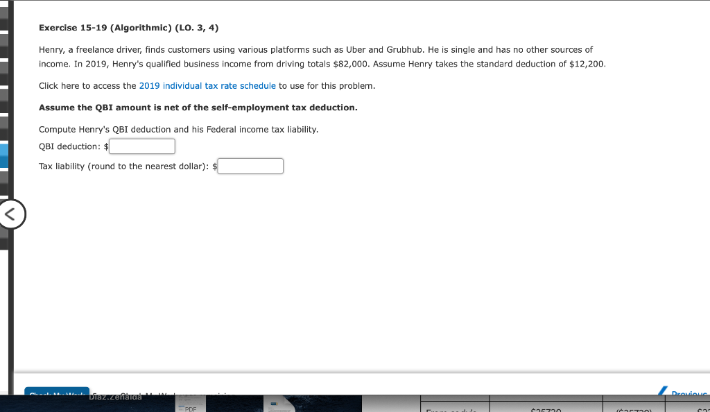 Solved Exercise 15-19 (Algorithmic) (LO. 3, 4) Henry, a | Chegg.com