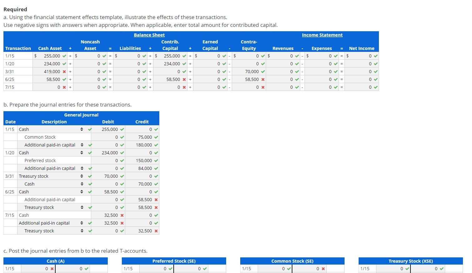 Solved Analyzing And Identifying Financial Statement Effects Chegg Solved Analyzing And Identifying Financial Statement Effects Chegg