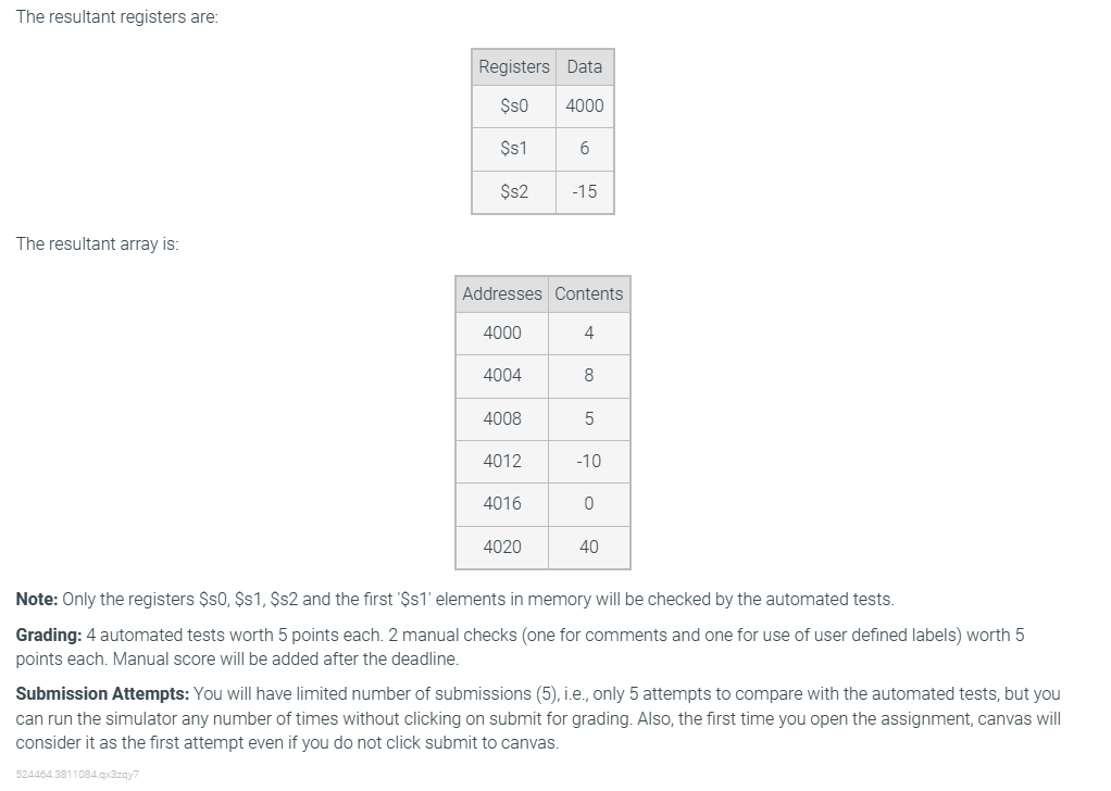 Solved You may use any temporary registers from $$0 to $t t9 | Chegg.com