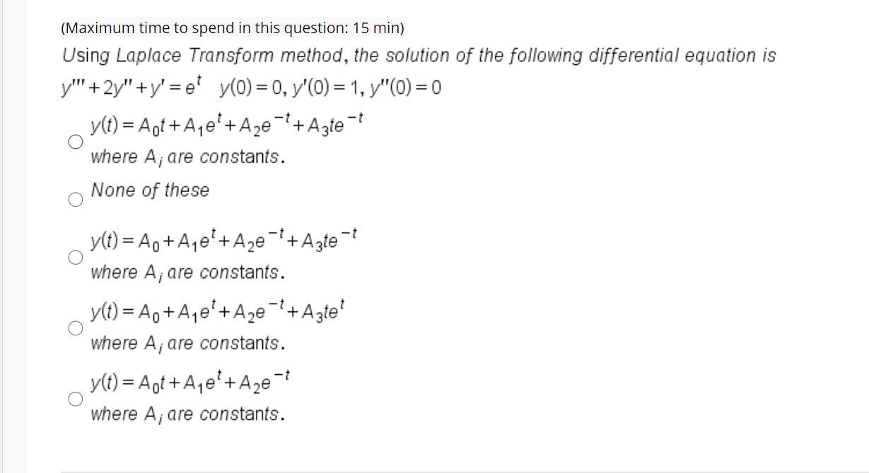 Solved (Maximum time to spend in this question: 15 min) | Chegg.com