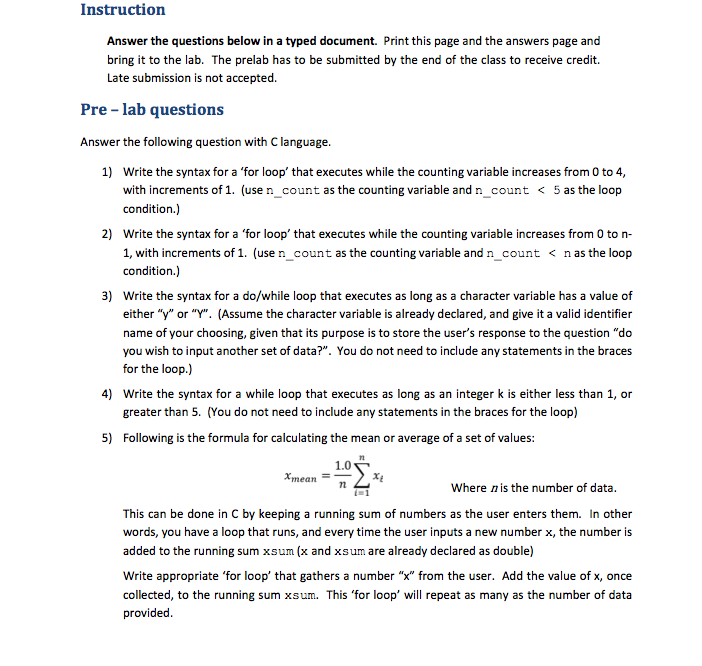 Solved Instruction Answer the questions below in a typed | Chegg.com