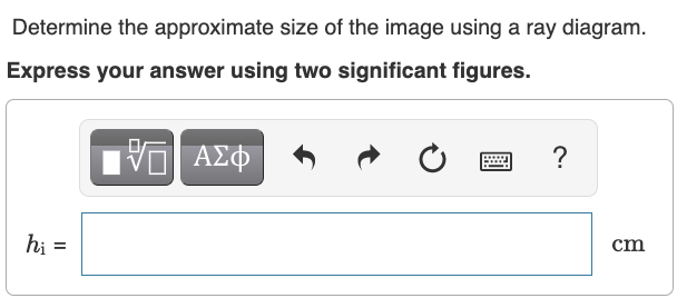Solved An object with a height of 46 cm is placed 1.8 m in | Chegg.com