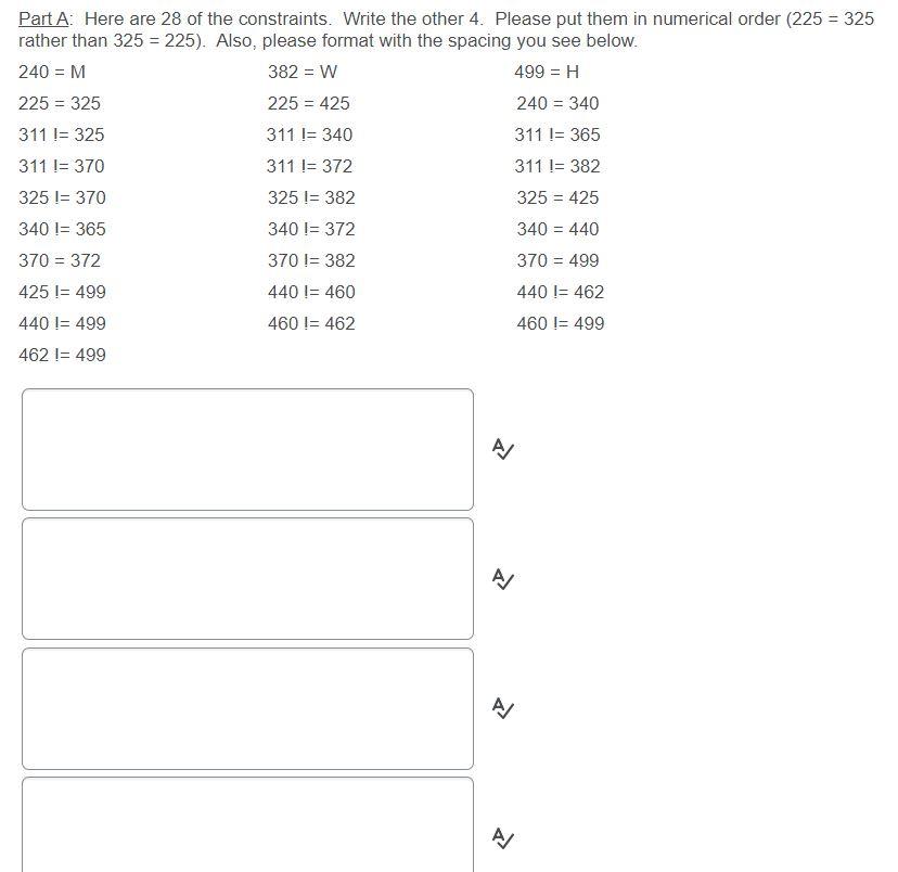 Solved Constraint Satisfaction Consider the problem of | Chegg.com