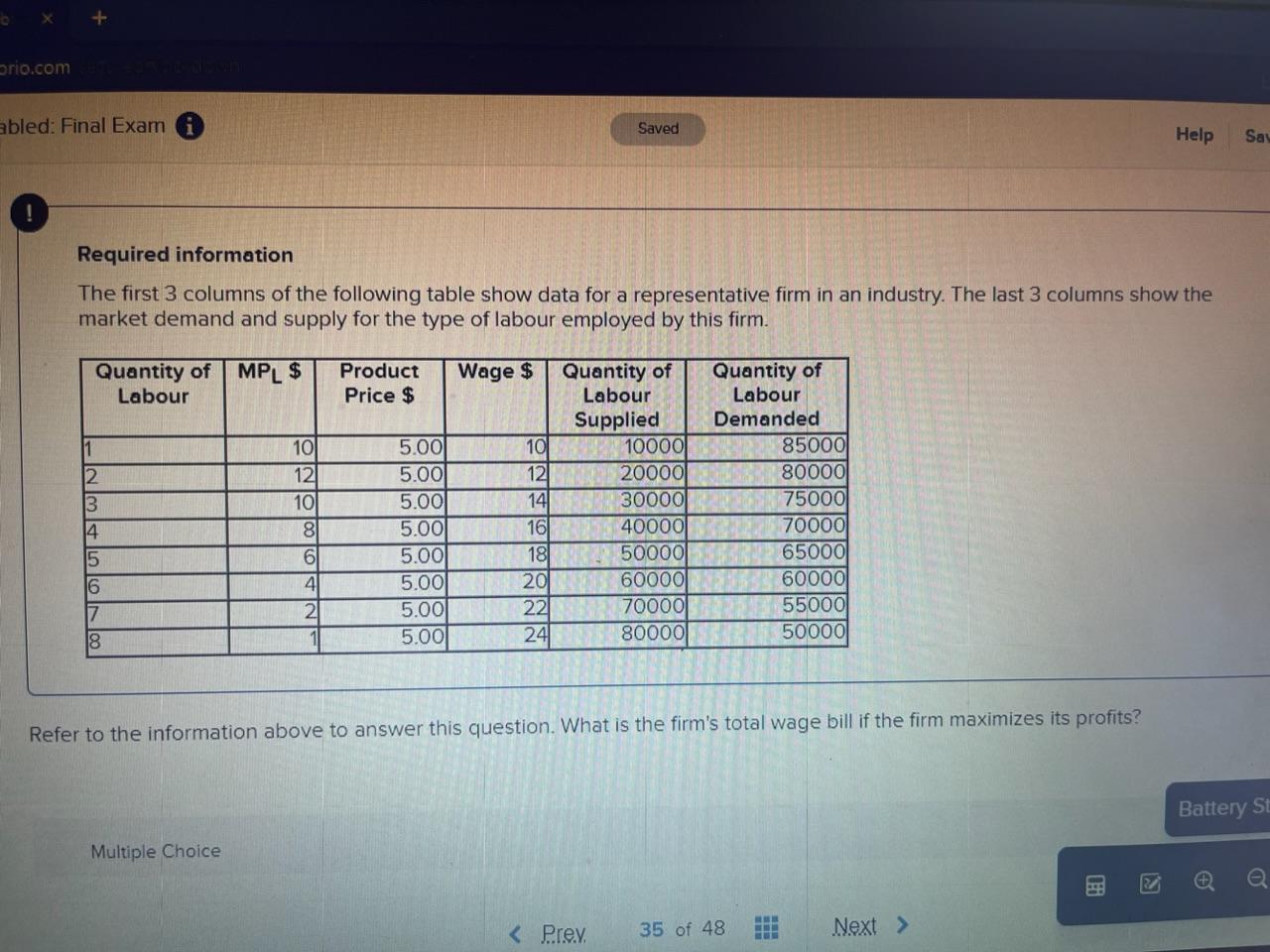 Solved Required information The first 3 columns of the | Chegg.com