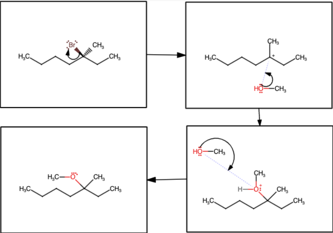Solved A solvolysis reaction is a reaction with a solvent. | Chegg.com