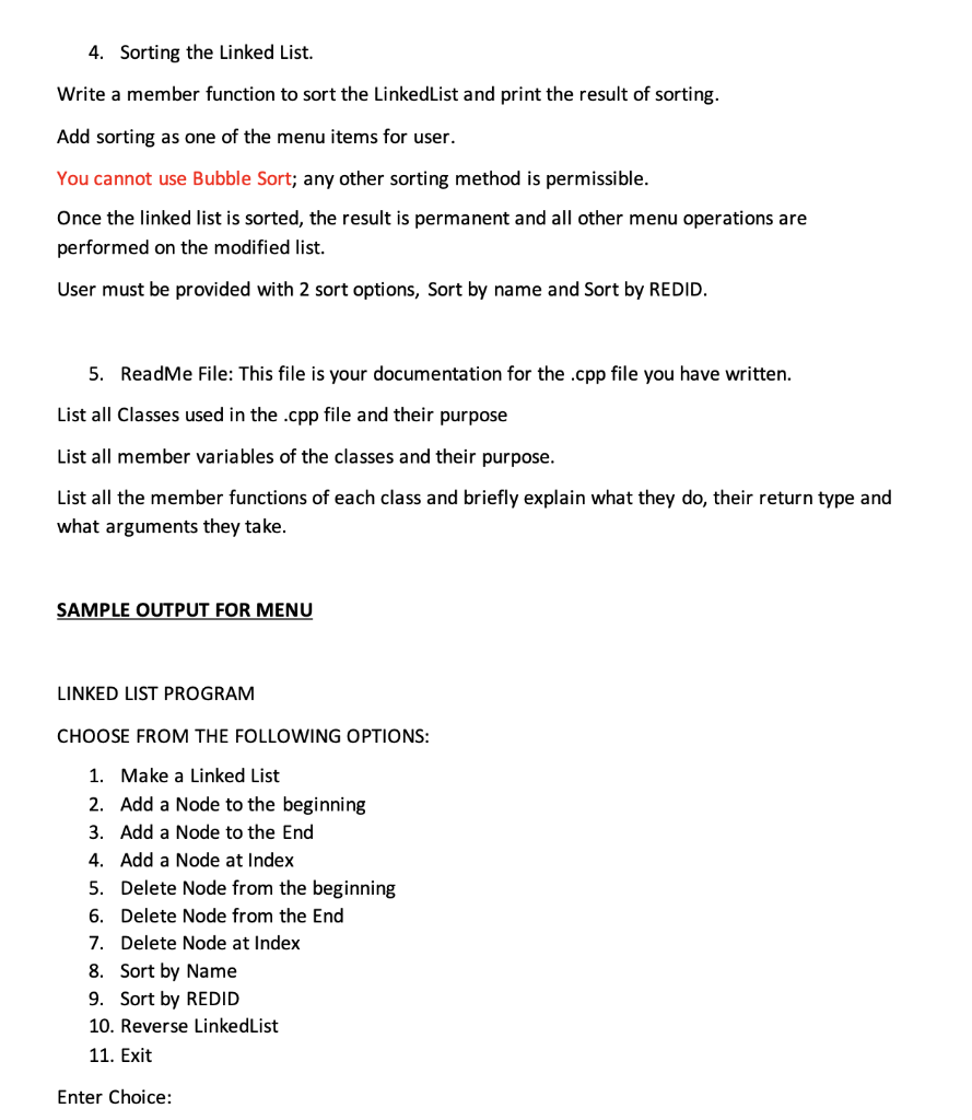 Solved 1. Modify the Node class in the Linked List source | Chegg.com