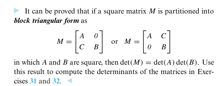 Solved It can be proved that if a square matrix M is | Chegg.com
