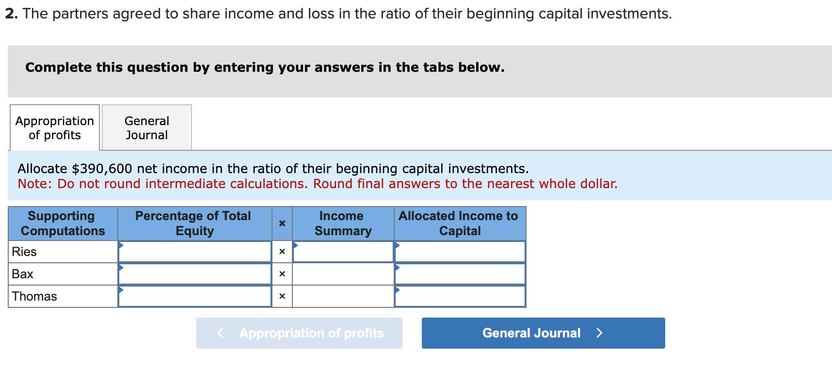 Solved Required information Problem 12-3A (Algo) Allocating | Chegg.com