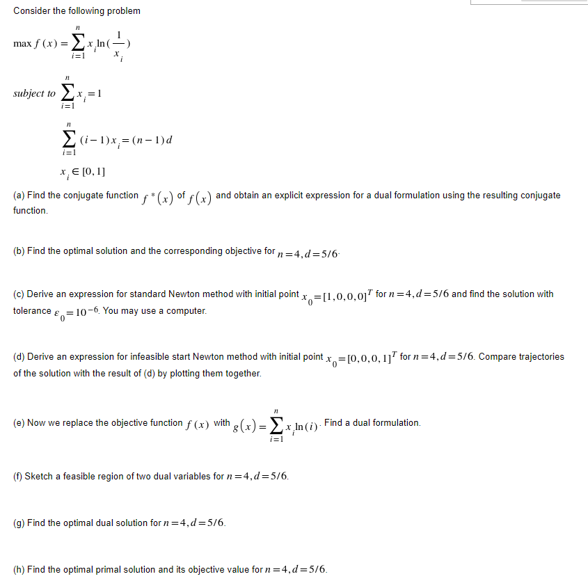 Solved ALL problems Does Not have be solved. Only a few | Chegg.com