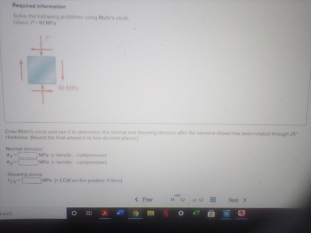 Solved Required information Solve the following problems | Chegg.com