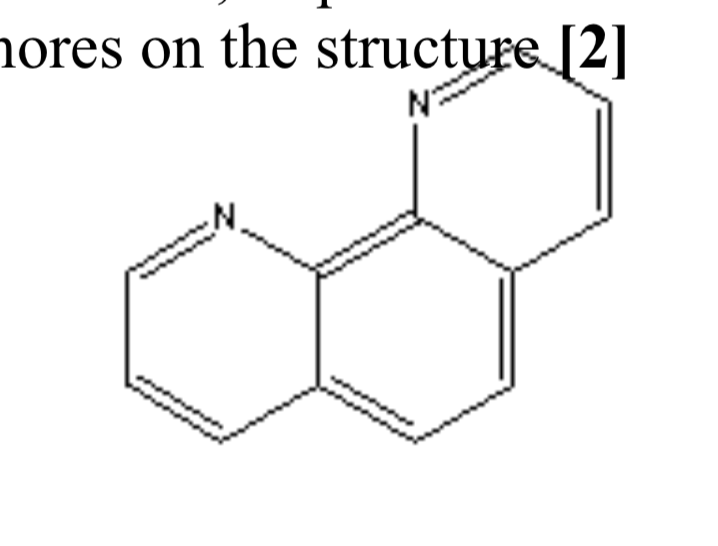 The compound Fe(Phen)32+ is commonly used for | Chegg.com