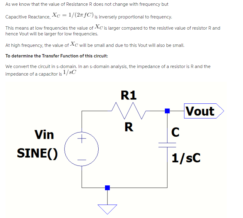 Solved Section 1. Low-Pass RC Filter Design 1. Draw the | Chegg.com
