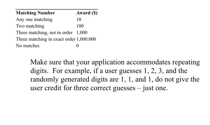 Solved Create A Game Application Numberguesser Generate 8535