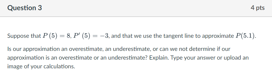 Solved Tangent Line Problems Use a tangent line to | Chegg.com